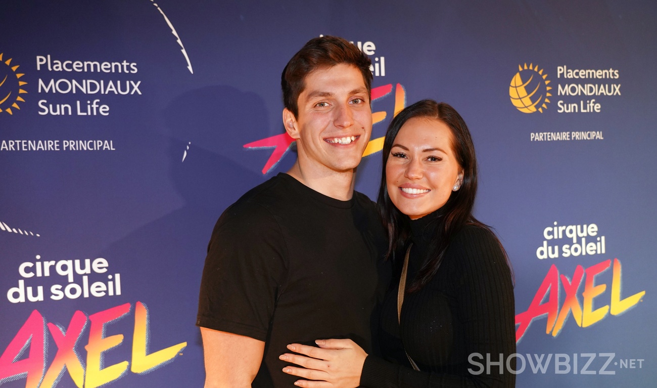 Des stars à la tonne pour la première d'AXEL du Cirque du Soleil à Montréal